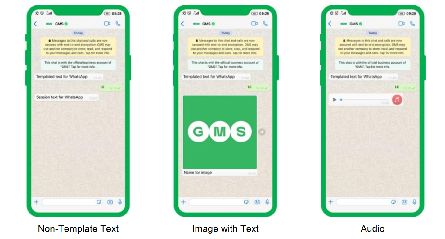 WhatsApp Business Messages - GMS for Developers